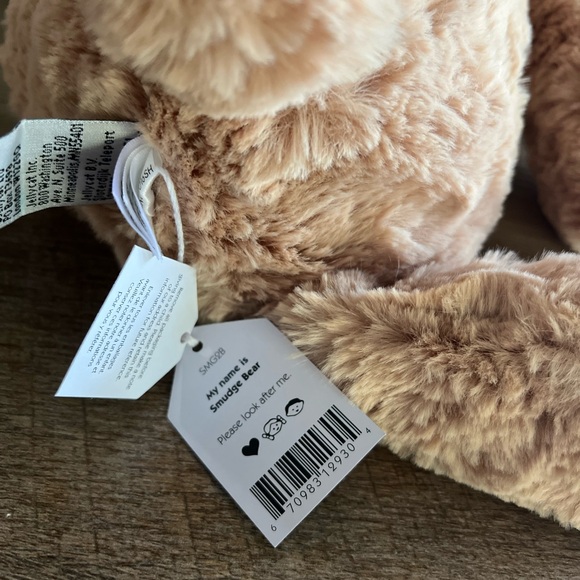 Jellycat | Toys | Jellycat Medium Smudge Bear Authentic Bnwt | Poshmark